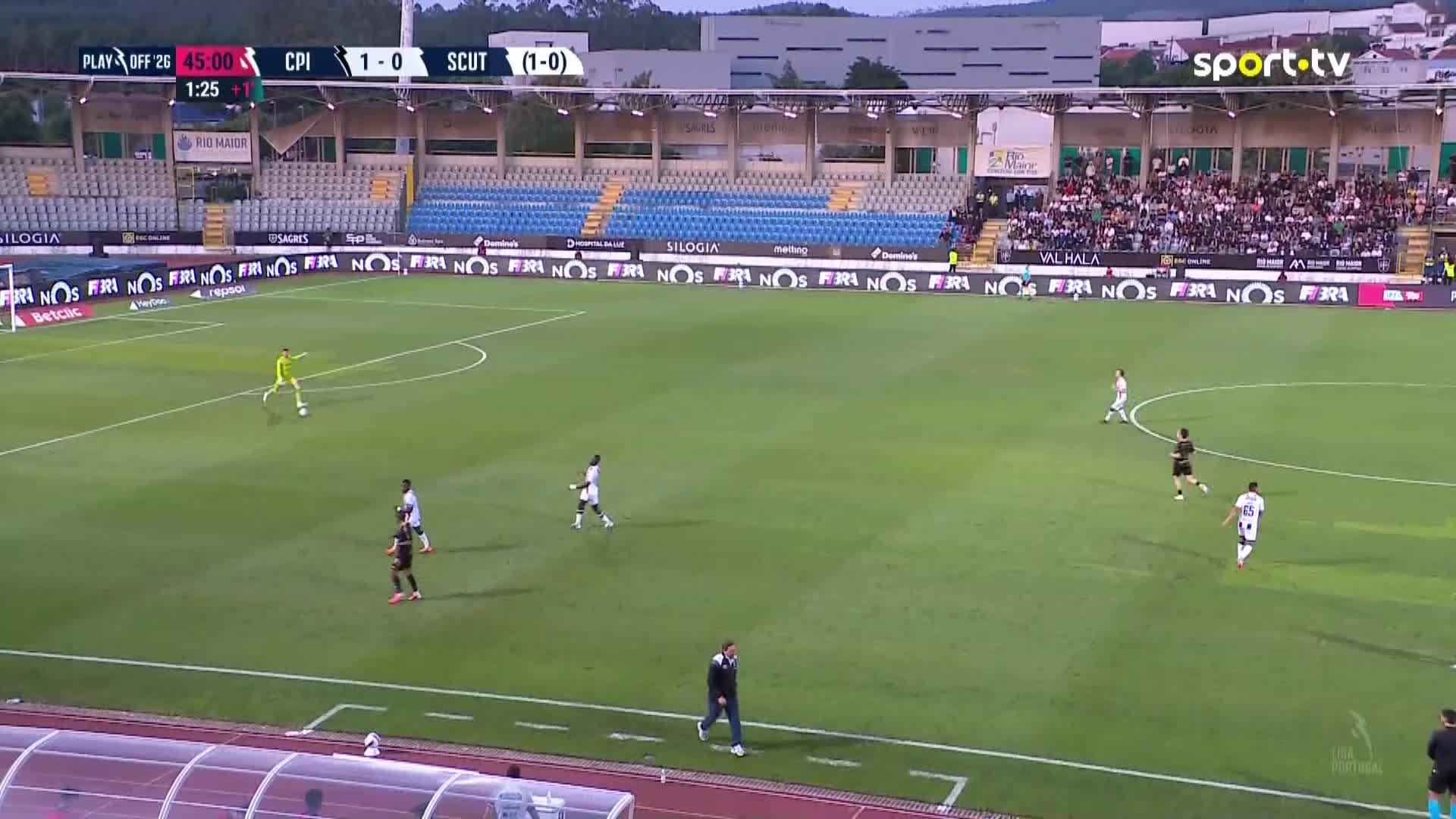 Vídeo - Casa Pia X Torreense - Casa Pia x Torreense: Intervalo
